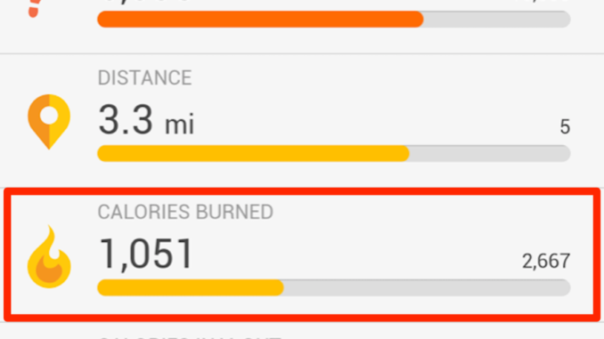 Goal Calorie Calculate Fitness How Tracker Does