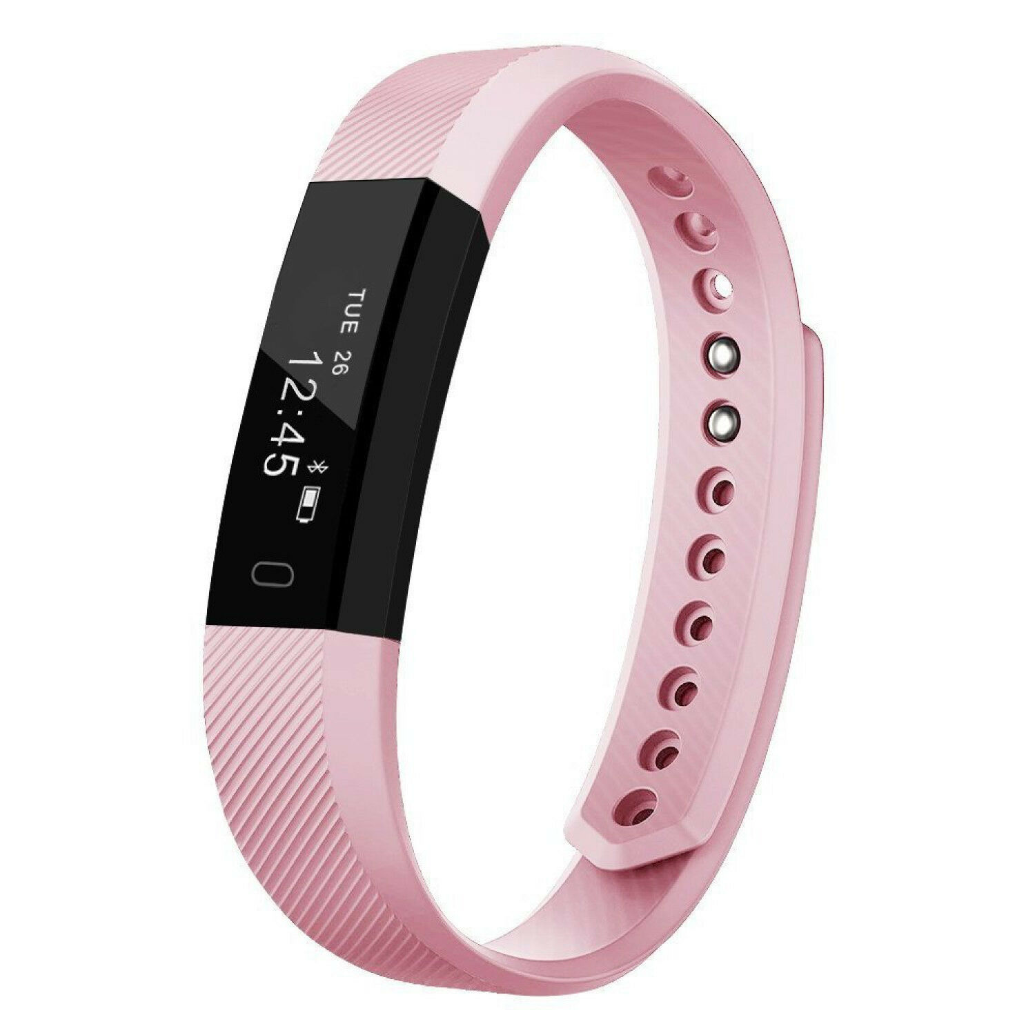 Pink Fitness Tracker - Wearable Fitness Trackers