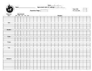 Gym Progress Tracker Template Planet Fitness App - Wearable Fitness ...