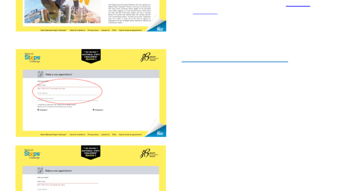 Hpb Fitness To Book Collect How Appointment An Tracker To
