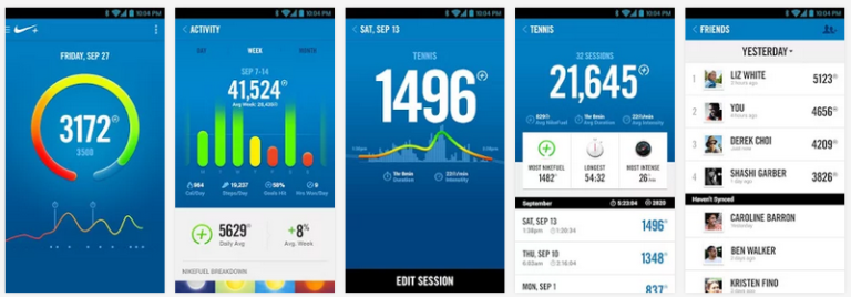 Nike Fitness Tracker App - Wearable Fitness Trackers
